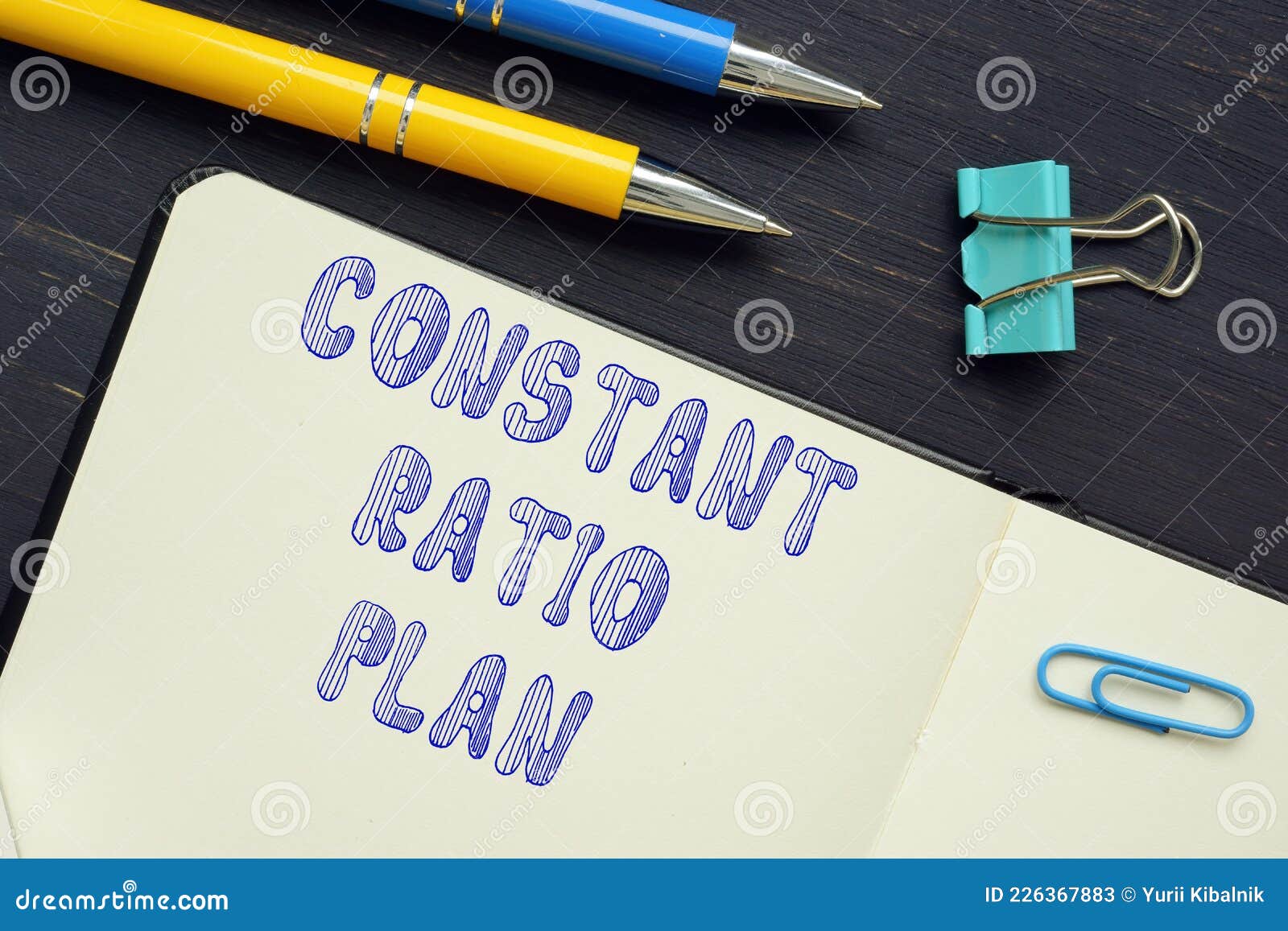 CONSTANT RATIO PLAN Phrase on the Page Stock Image - Image of page ...