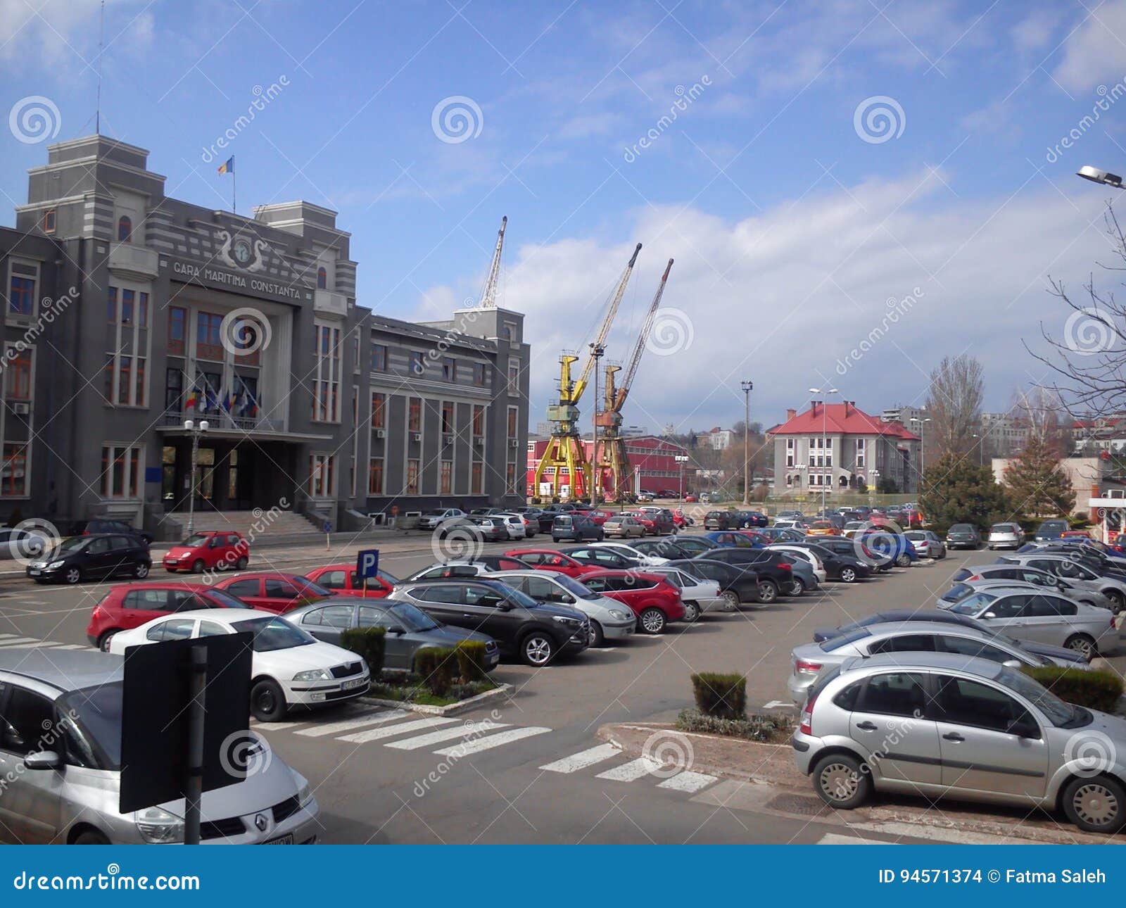 Constanta port editorial stock image. Image of nature - 94571374