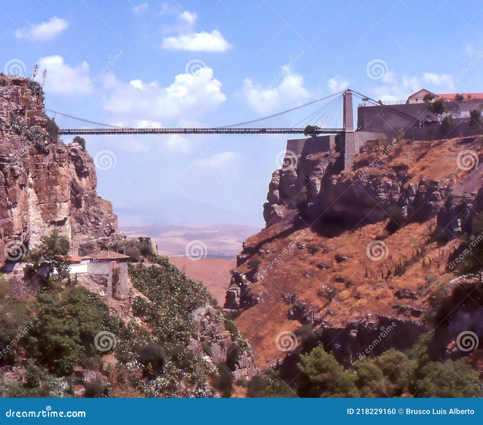 Constantine, the City of Bridges - Algeria. the View Bridge View from ...