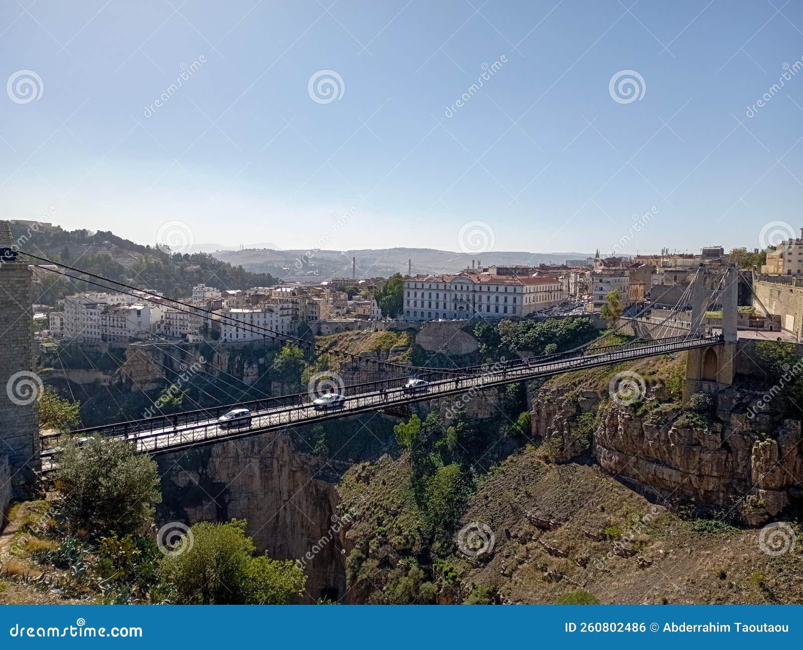 Constantine, the City of Bridges, Algeria Stock Photo - Image of ...