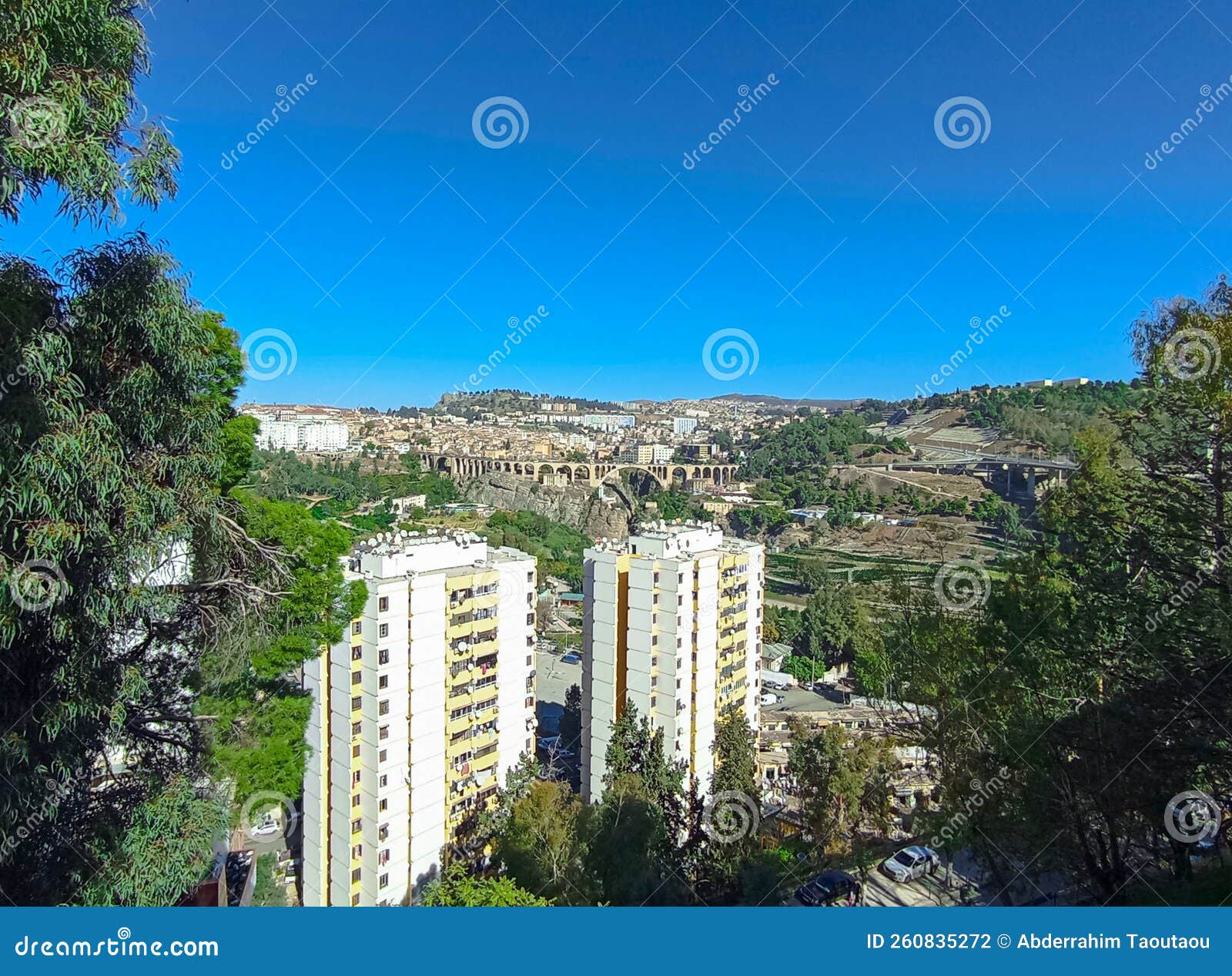 Constantine, the City of Bridges, Algeria Stock Photo - Image of ...