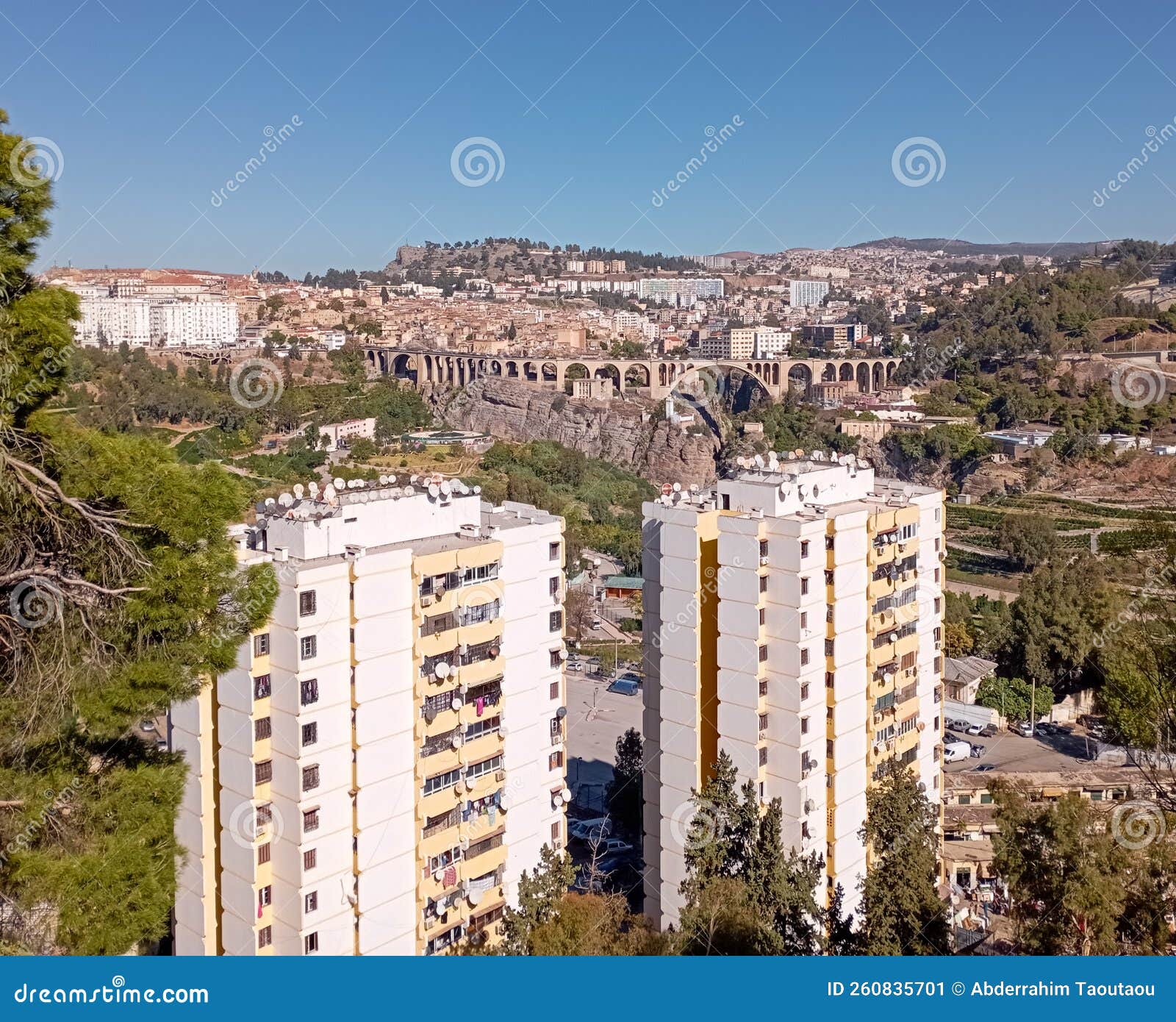 Constantine, the City of Bridges, Algeria Stock Image - Image of ...