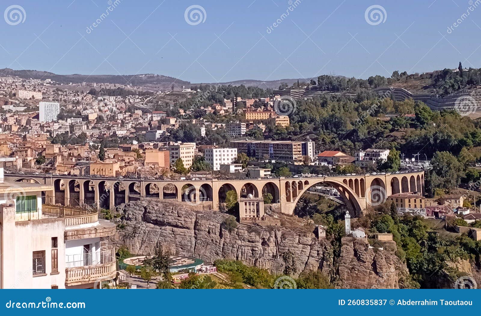 Constantine, the City of Bridges, Algeria Stock Image - Image of ...