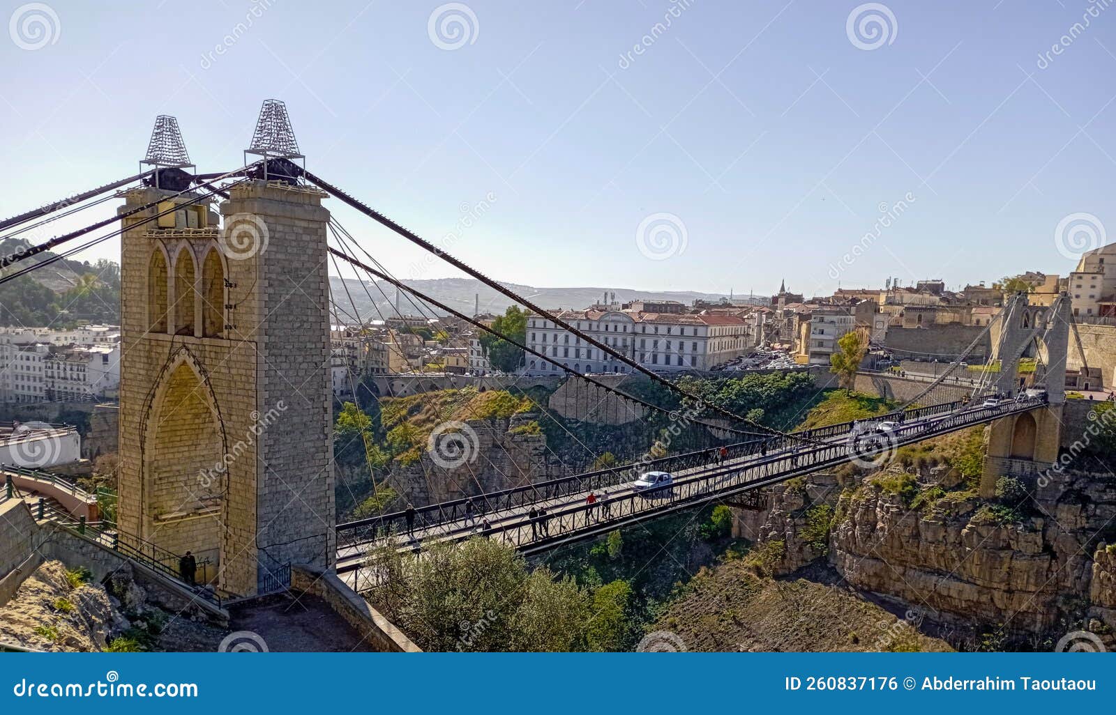 Constantine, the City of Bridges, Algeria Stock Photo - Image of ...
