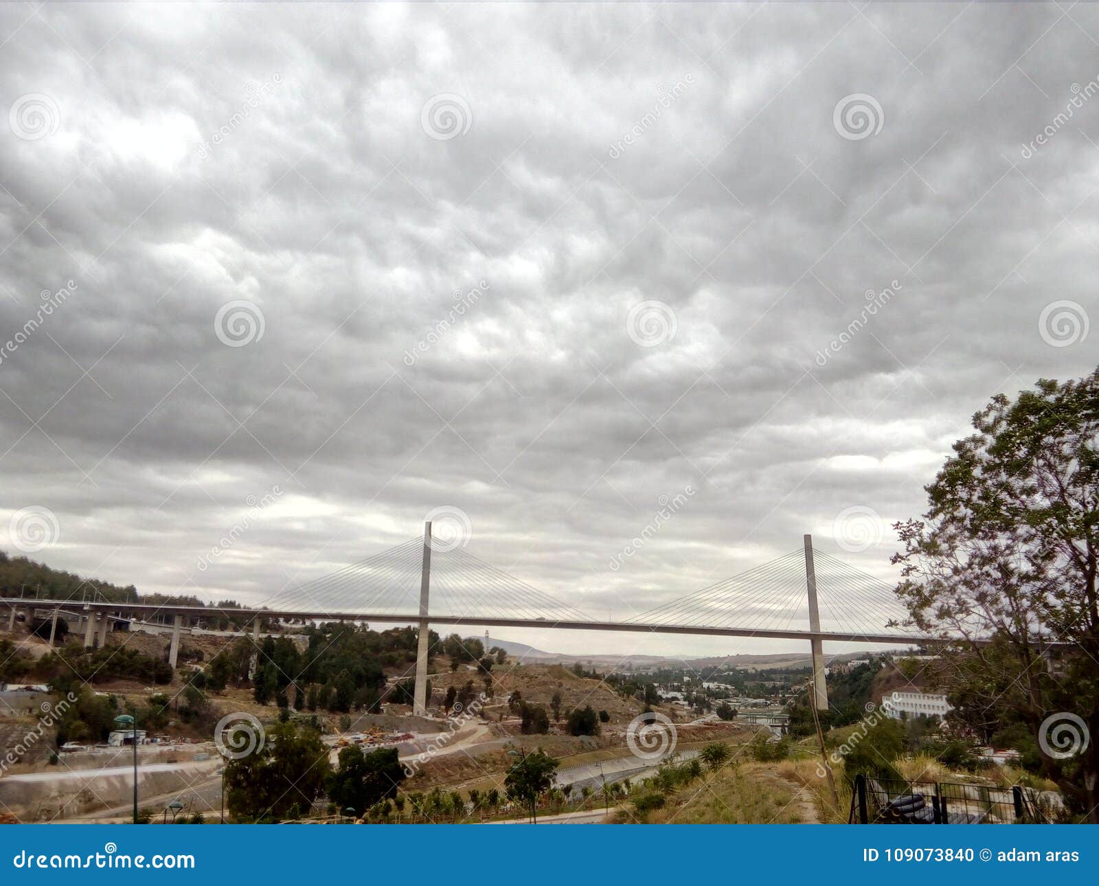 Constantine , the Geant Bridg Stock Photo - Image of biggest ...