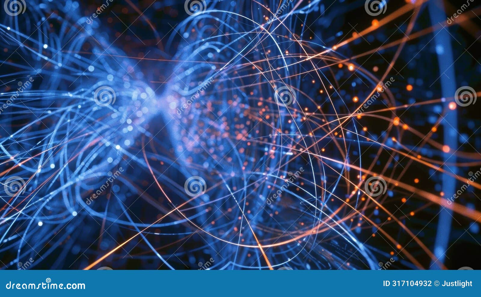 A Constantly Evolving Display of Lines and Curves Revealing the ...