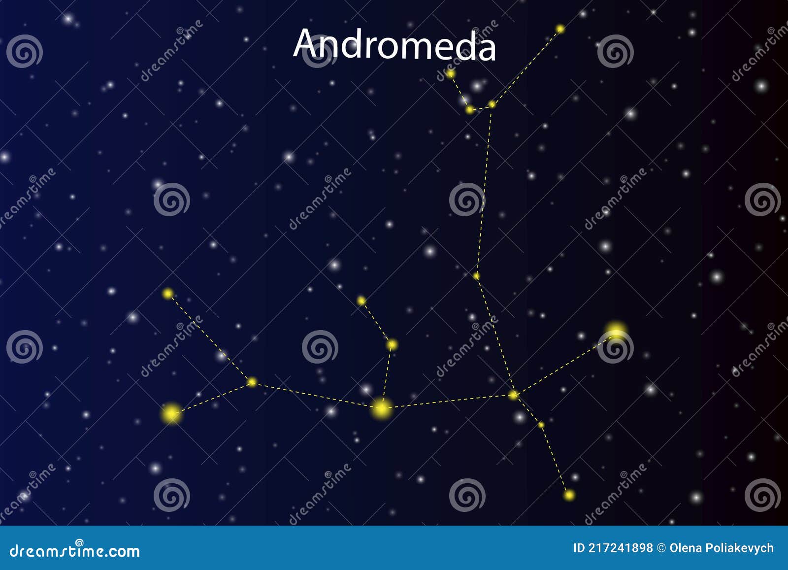 Constellation Of Andromeda Stock Photography | CartoonDealer.com #114342542