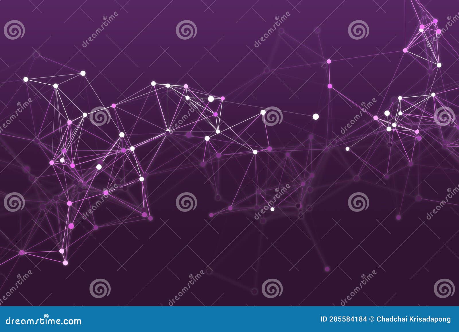 A Constellation Of Dots, Resembling Stars Or Data Points, Intersects ...