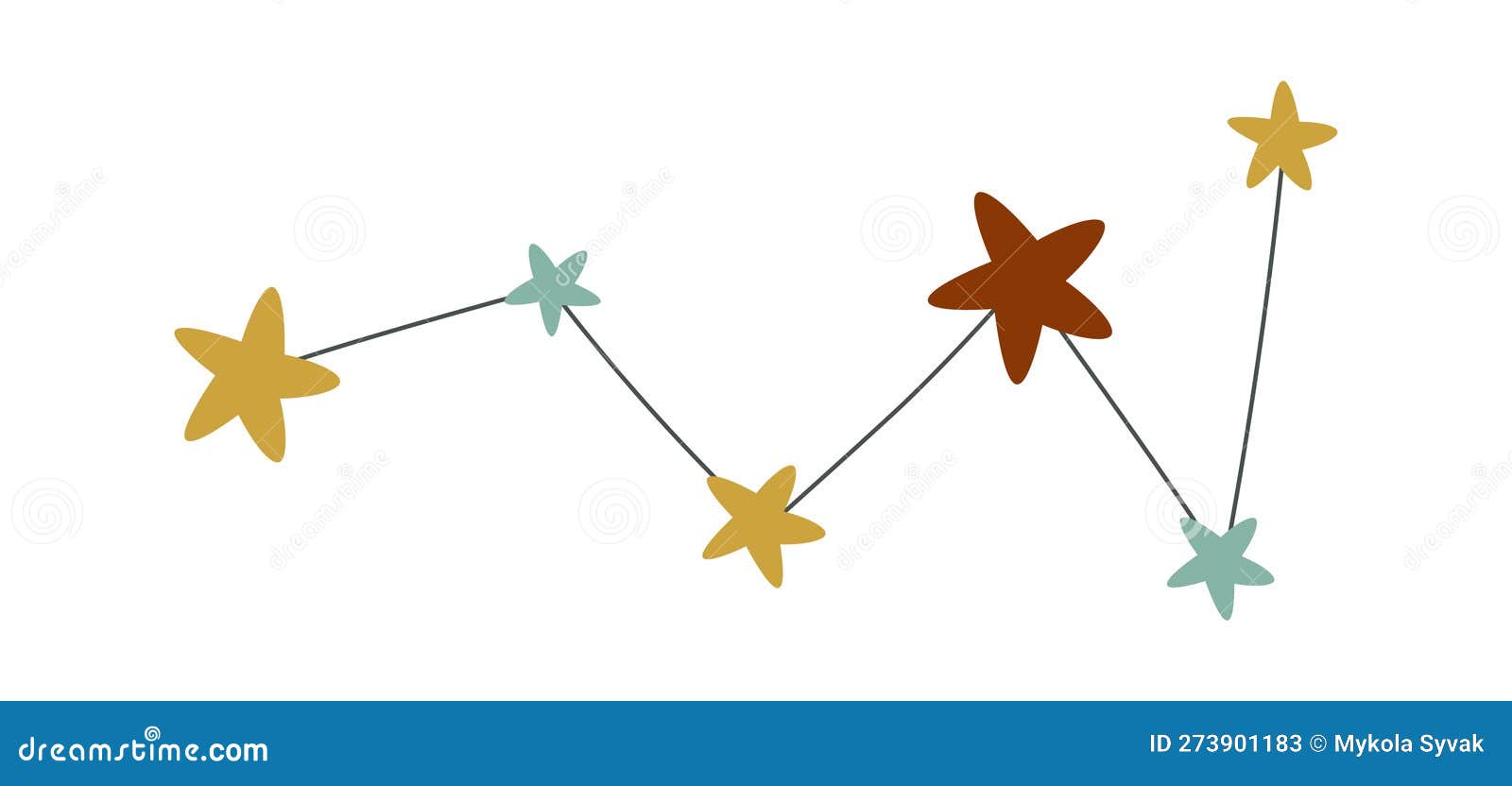 Constellation Groupings of Stars Stock Vector - Illustration of galaxy ...