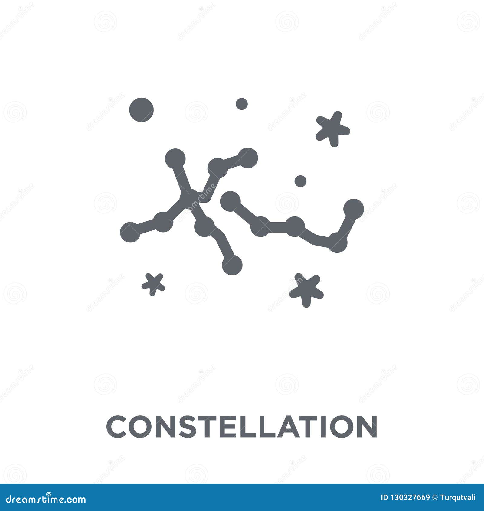 Constellation Icon from Astronomy Collection. Stock Vector ...