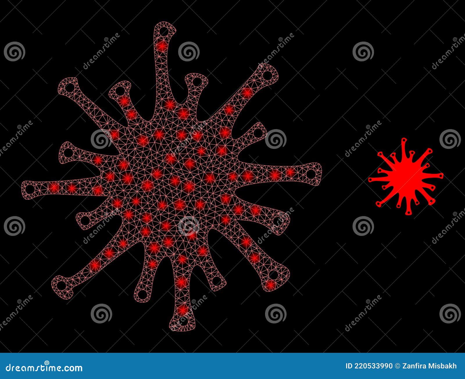 Constellation Mesh Sars Virus with Glare Spots Stock Vector ... Constellation Mesh Sars Virus with Glare Spots Stock Vector ...