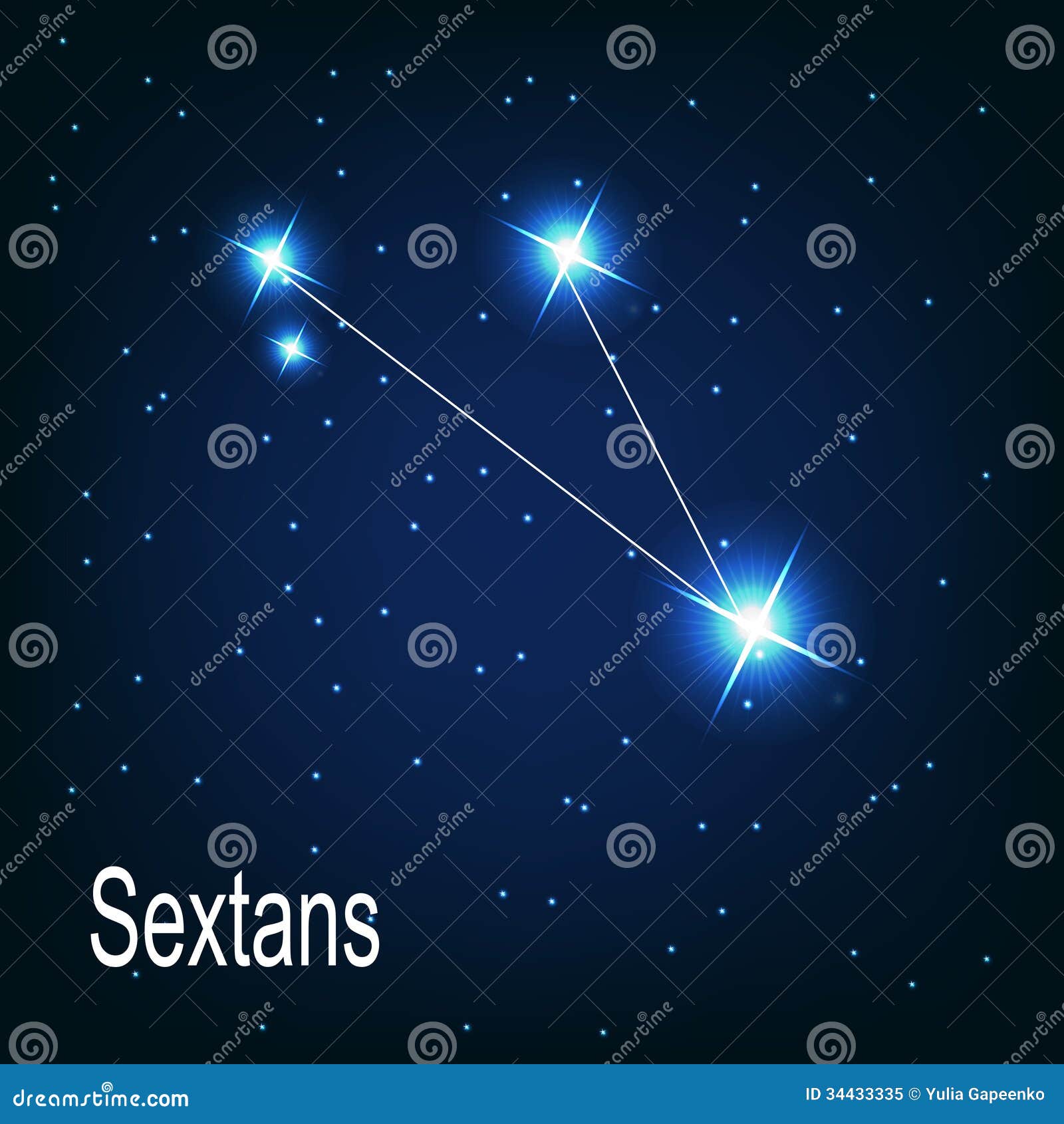 Sextans Constellation