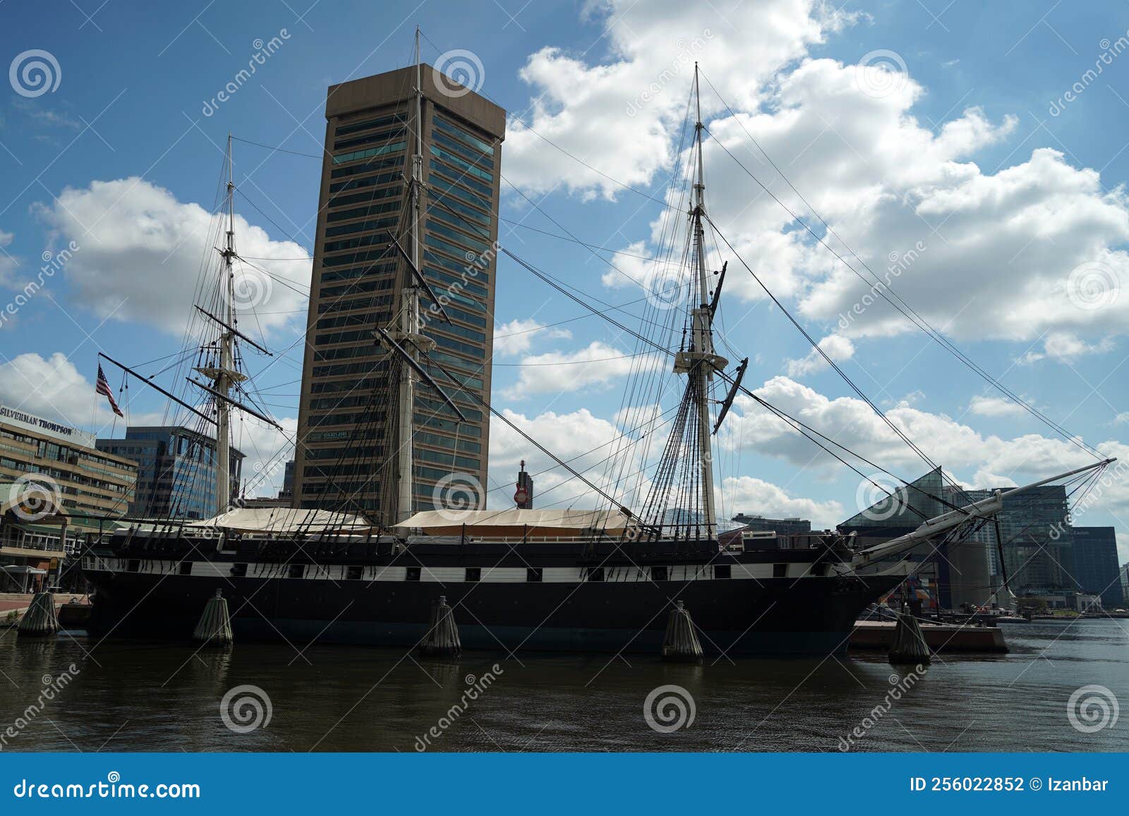 Constellation Ship in Baltimore Maryland Editorial Photography - Image ...