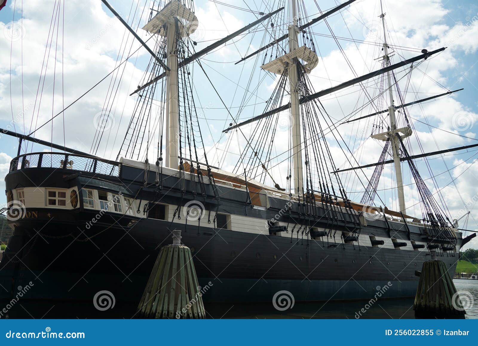 Constellation Ship in Baltimore Maryland Editorial Image - Image of ...