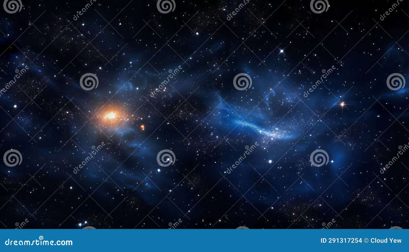 Group of Stars that are in the Sky Stock Illustration - Illustration of ...