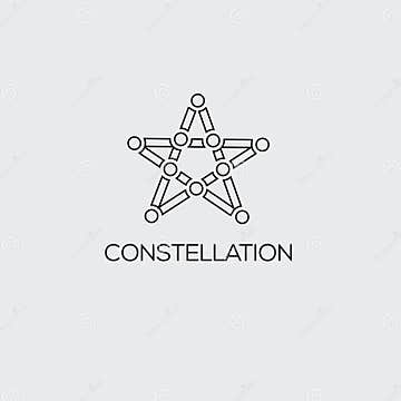 Constellation Vector Logo . Star Vector Logo Stock Vector ...
