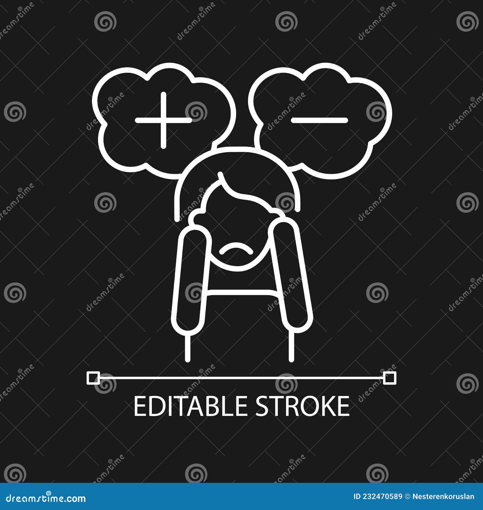 Perplexity Line Icon Concept. Perplexity Vector Linear Illustration ...