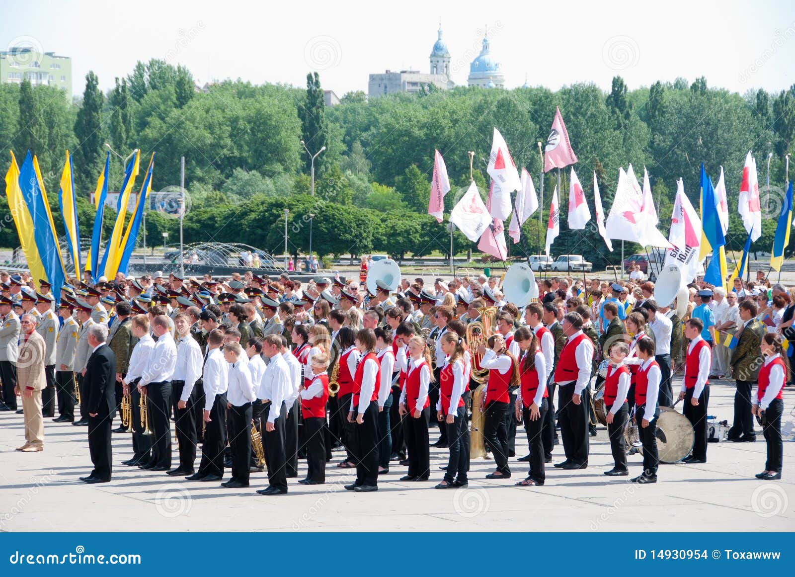 Constitution Day of Ukraine Editorial Stock Image - Image of protest ...