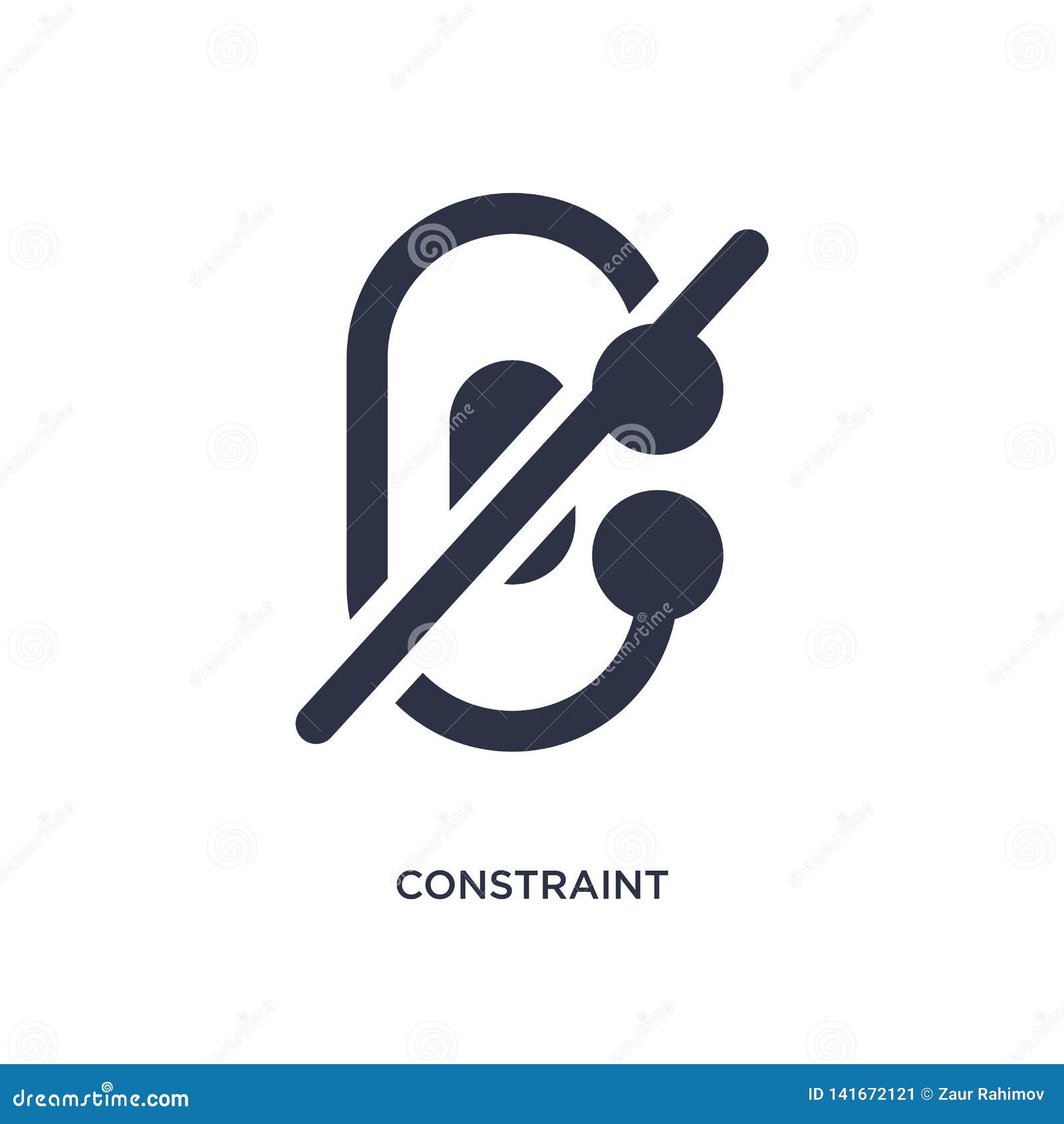 Constraint Icon. Simple Creative Element. Filled Monochrome Constraint ... Constraint Icon. Simple Creative Element. Filled Monochrome Constraint ...