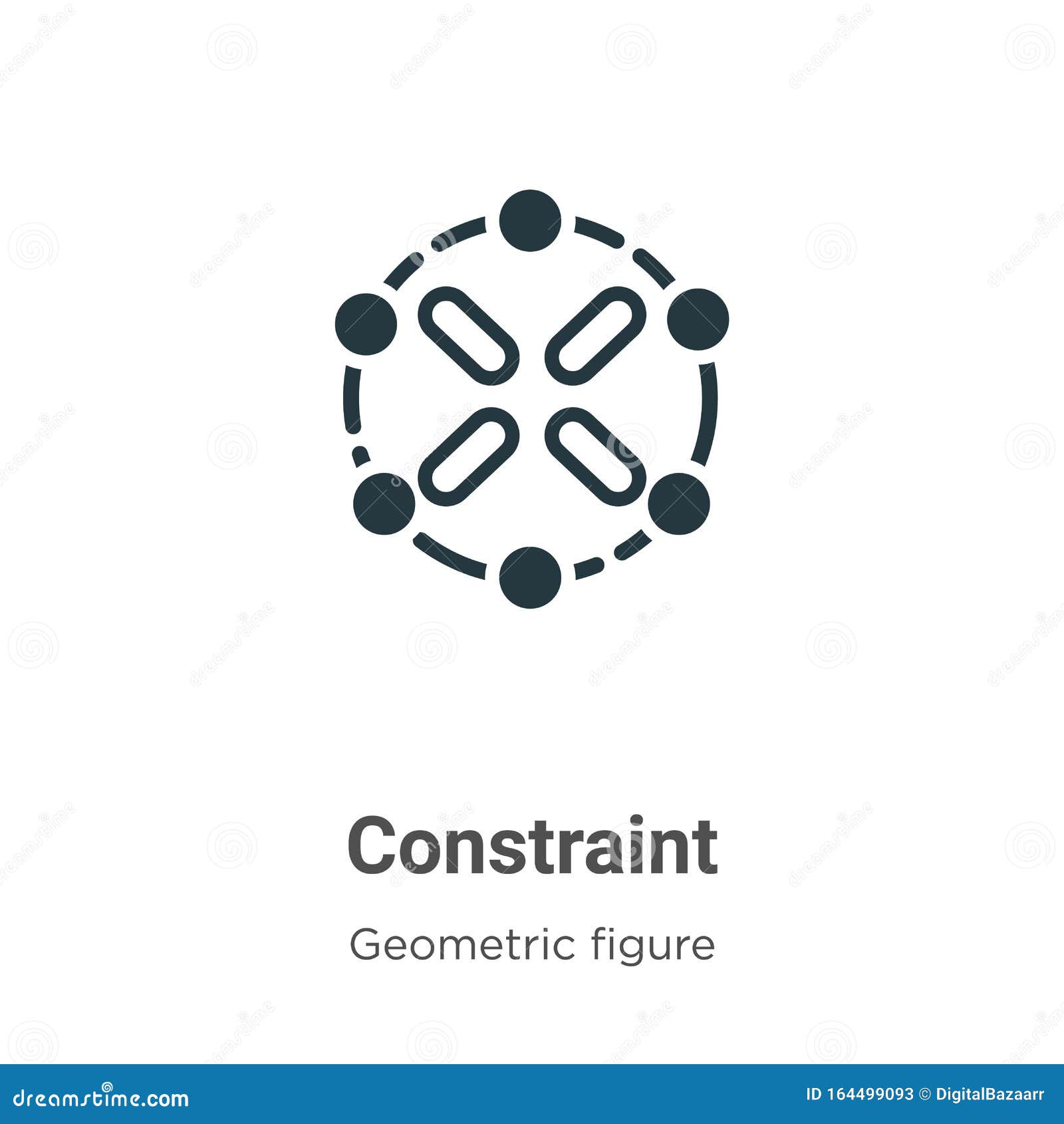 Constraint Vector Icon On White Background. Flat Vector Constraint Icon ... Constraint Vector Icon On White Background. Flat Vector Constraint Icon ...