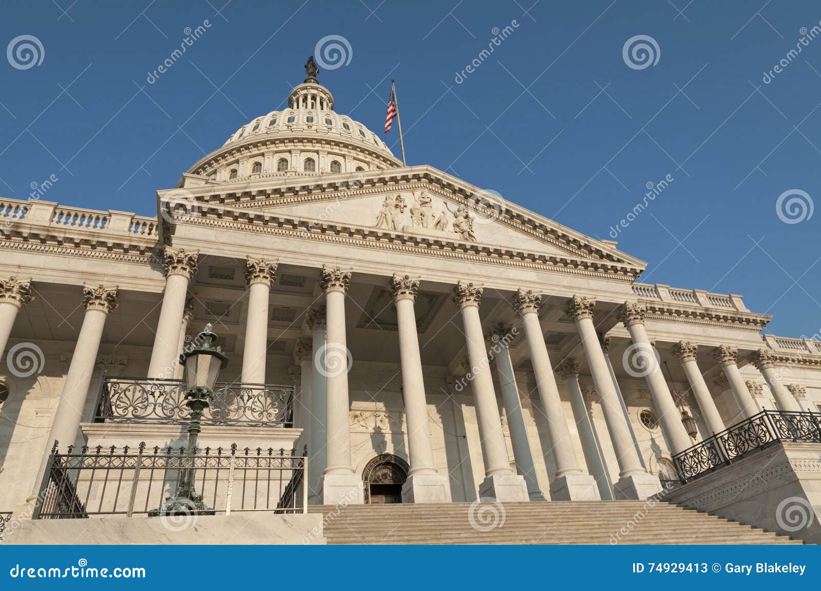 Construção Do Capitólio Dos E.U. Imagem de Stock - Imagem de governo ...
