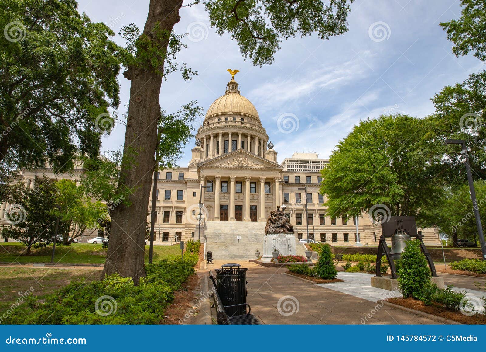 Mississippi State Capitol Building, Jackson, MS Foto de Stock - Imagem ...