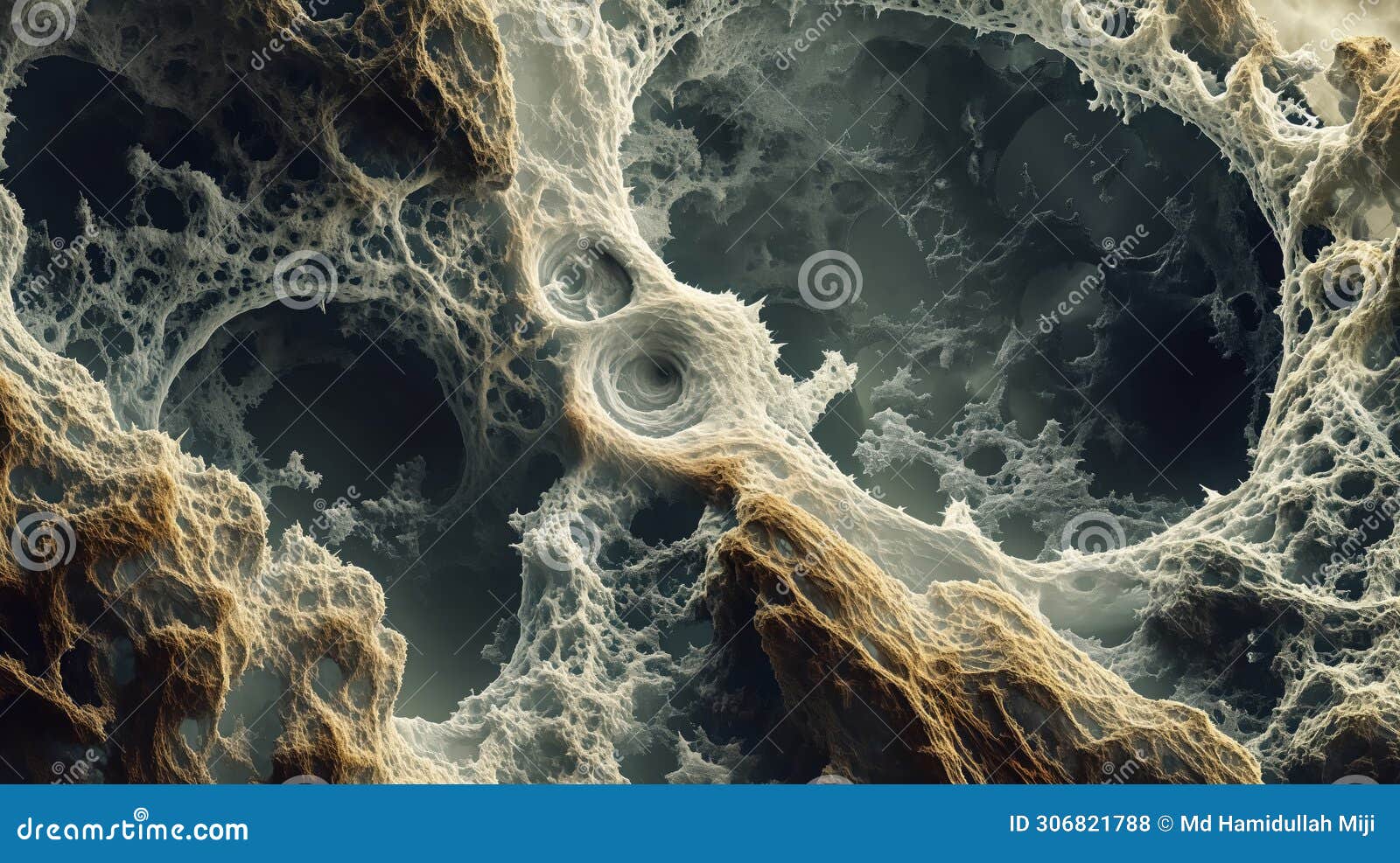 Construct a Mesmerizing Biomechanical Landscape Where Organic and ...