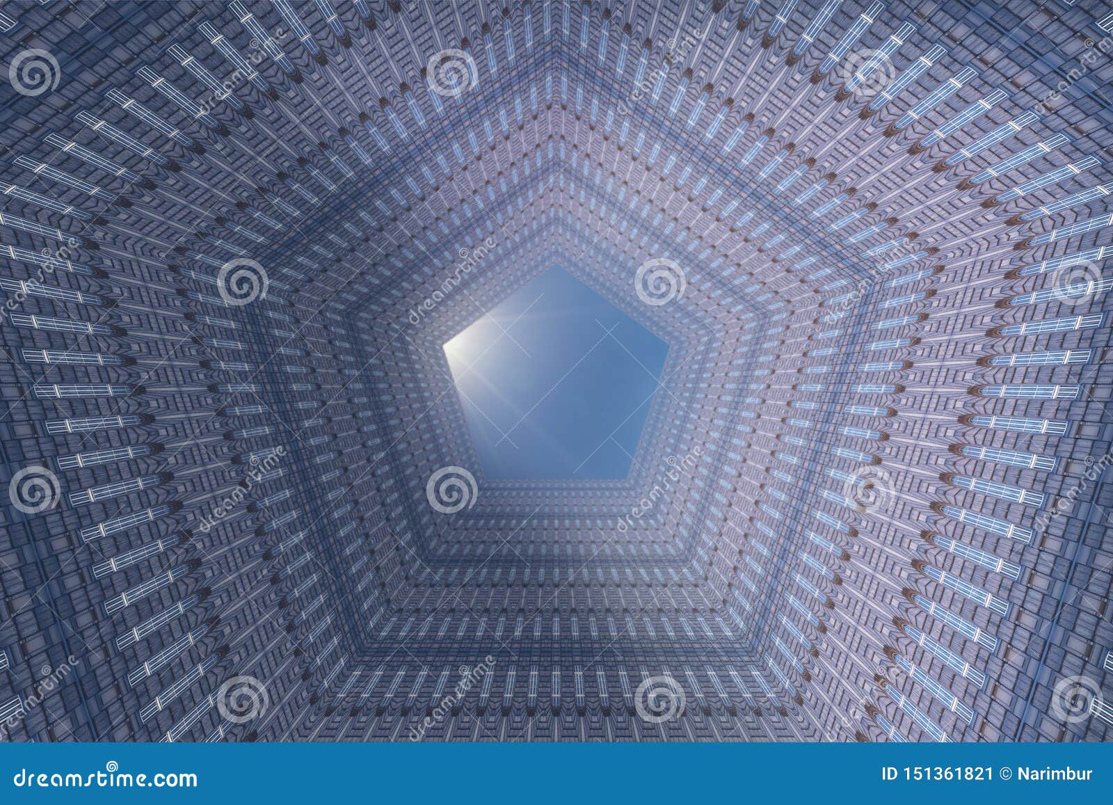 The Architecture Of The Courtyard Is Classic Style, The Facade Of The ...