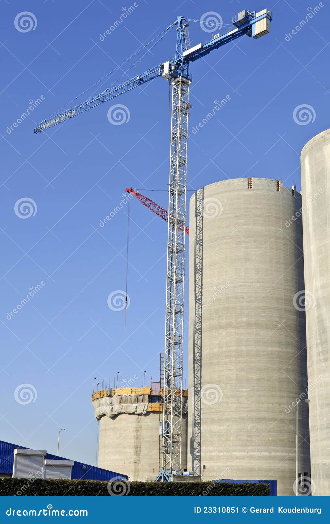 Constructing a Energy Facility Stock Image - Image of utility, industry ... Constructing a Energy Facility Stock Image - Image of utility, industry ...
