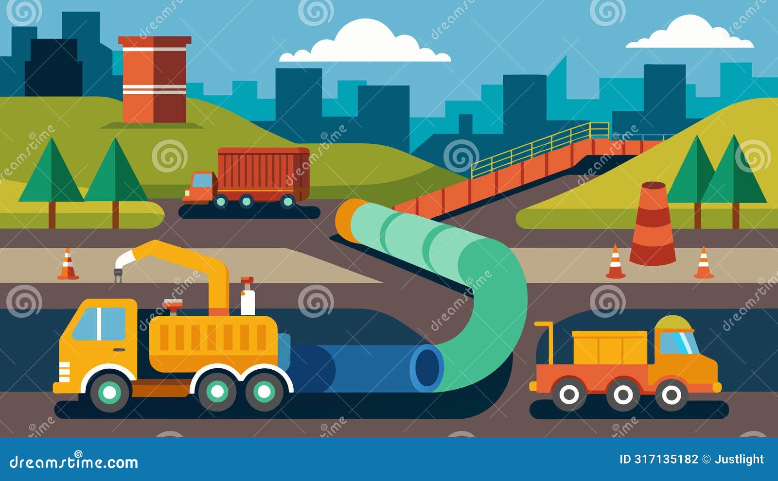 Constructing a Temporary Sewage Bypass System To Redirect Waste during ...