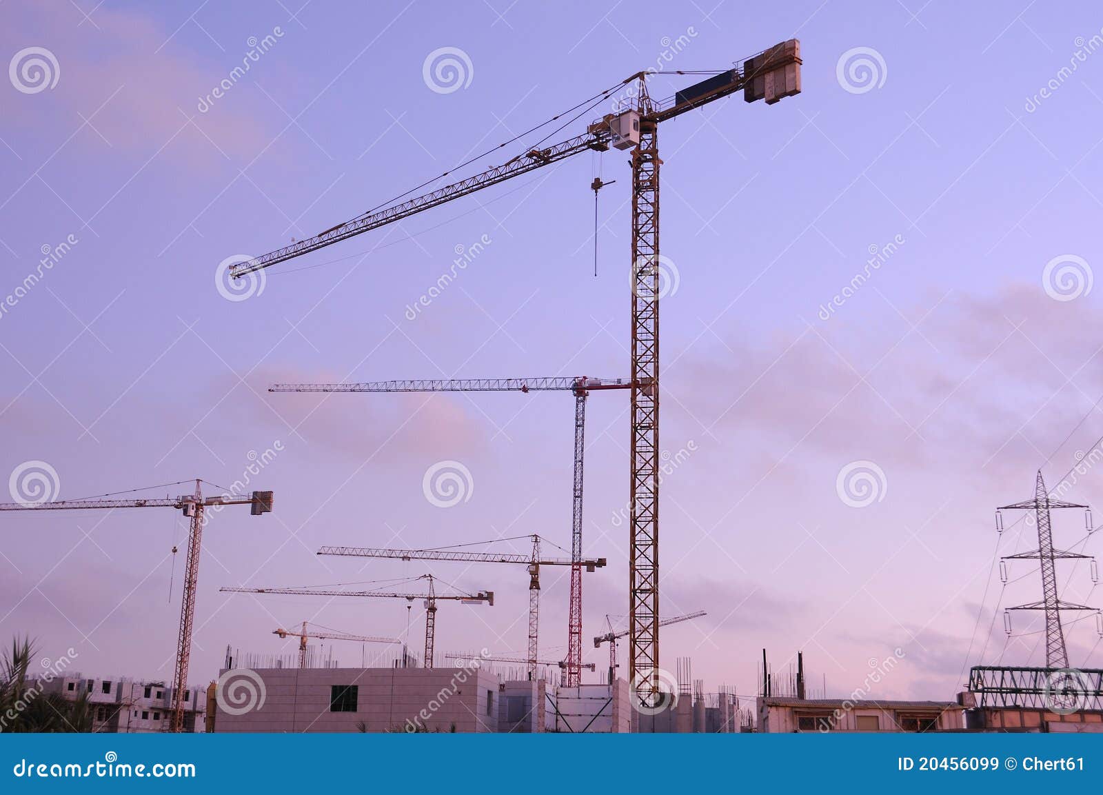 Construction stock image. Image of cable, industrial - 20456099