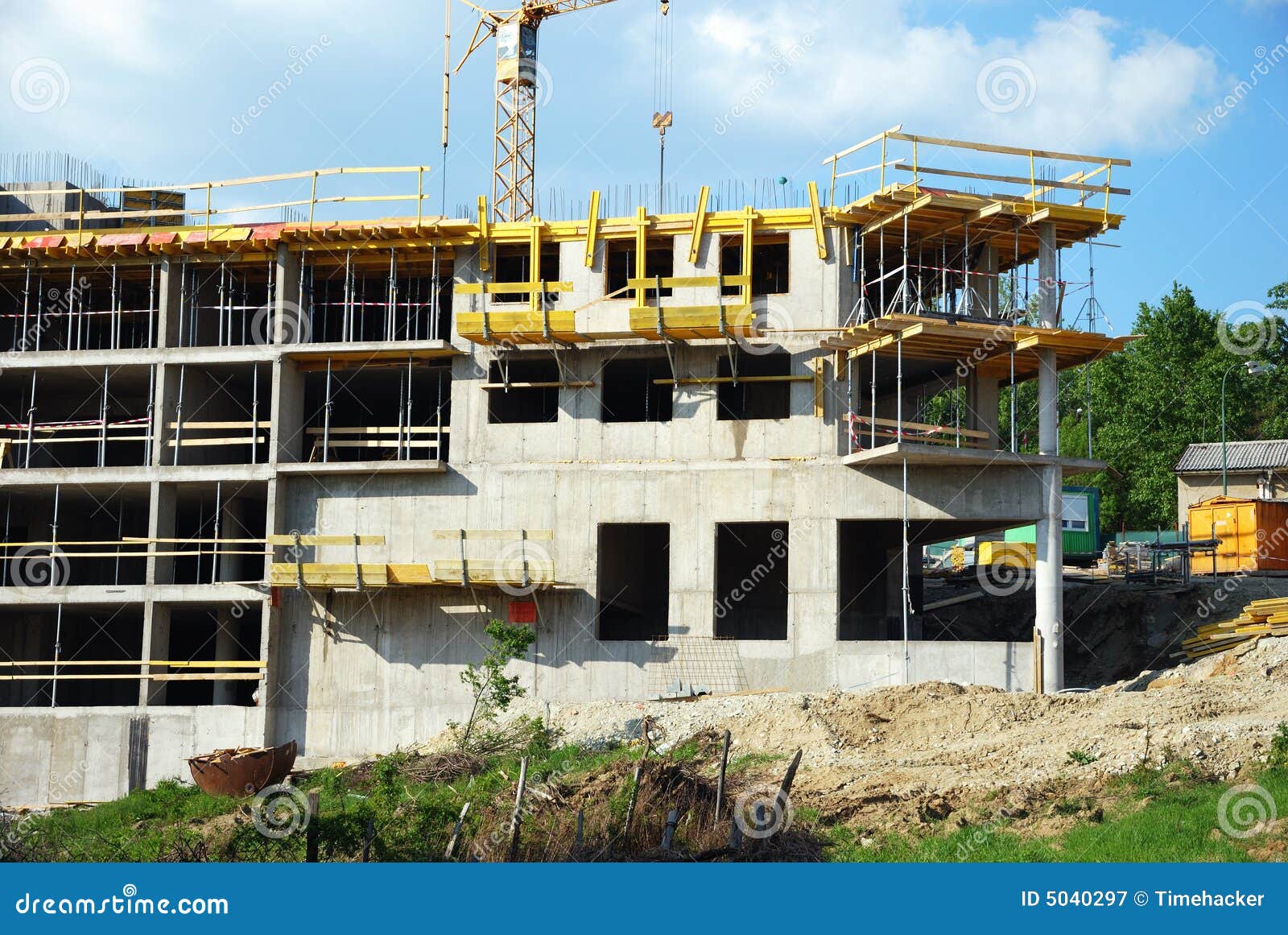 Construction stock image. Image of work, walls, high, constructing ...
