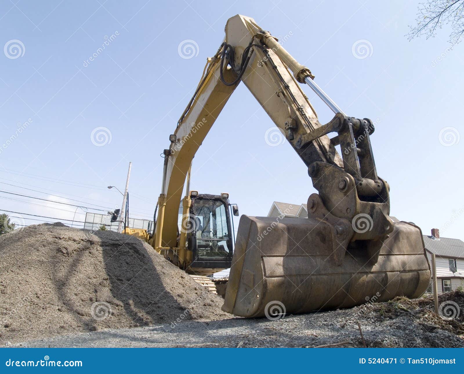 Construction stock image. Image of building, industry - 5240471