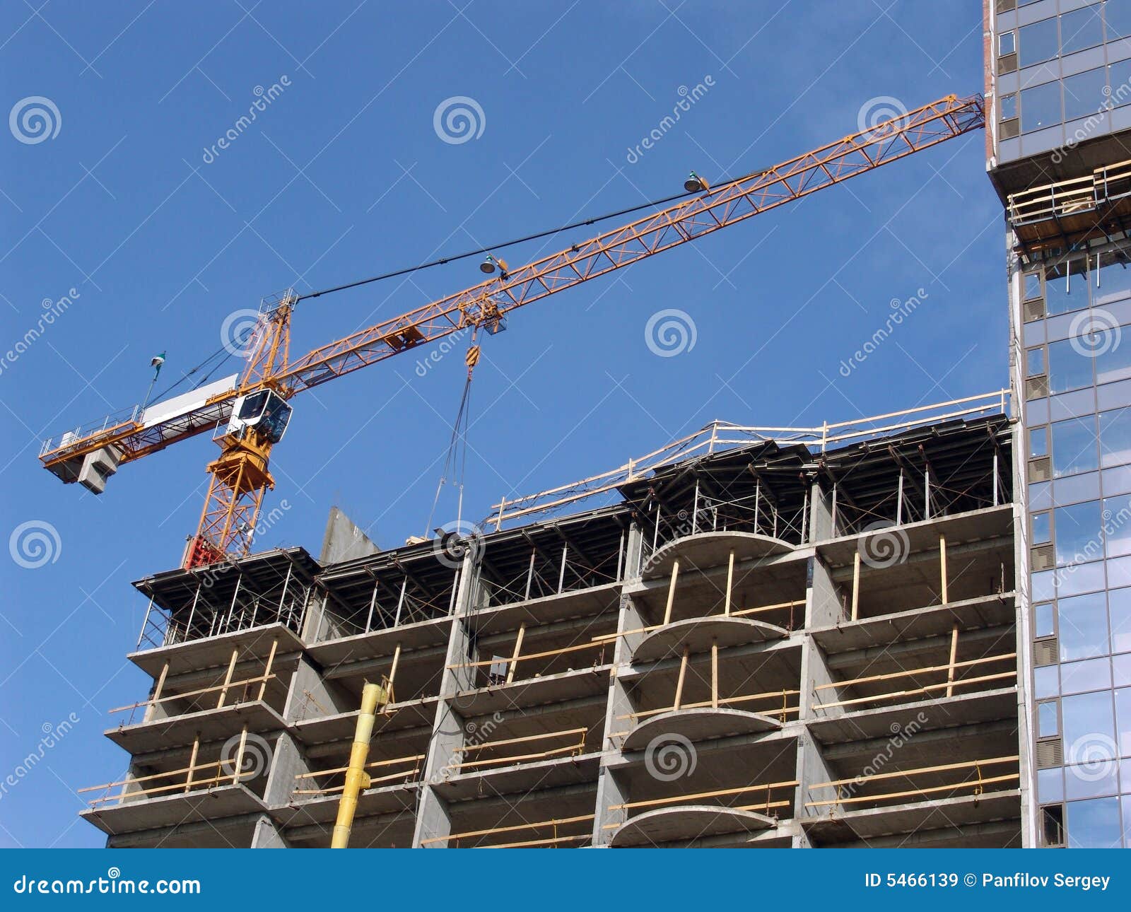 Construction stock image. Image of architecture, block - 5466139