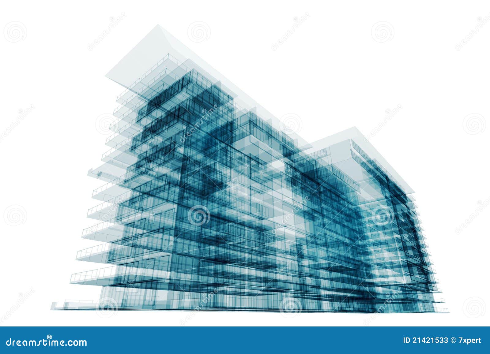 Construction Abstract Built Stock Illustration - Illustration of angle ...