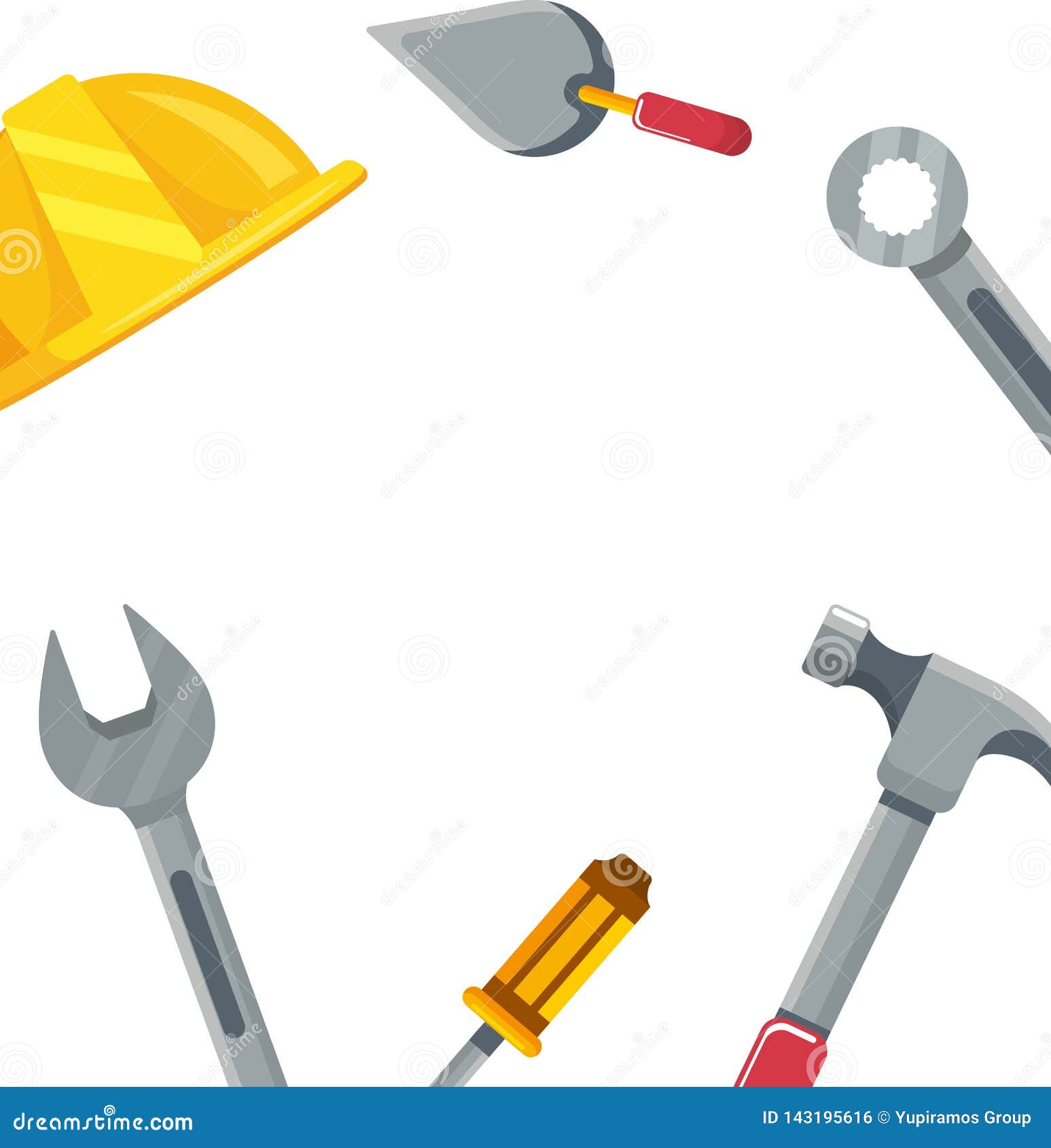 Construction Architectural Cartoon Stock Vector - Illustration of plan ...