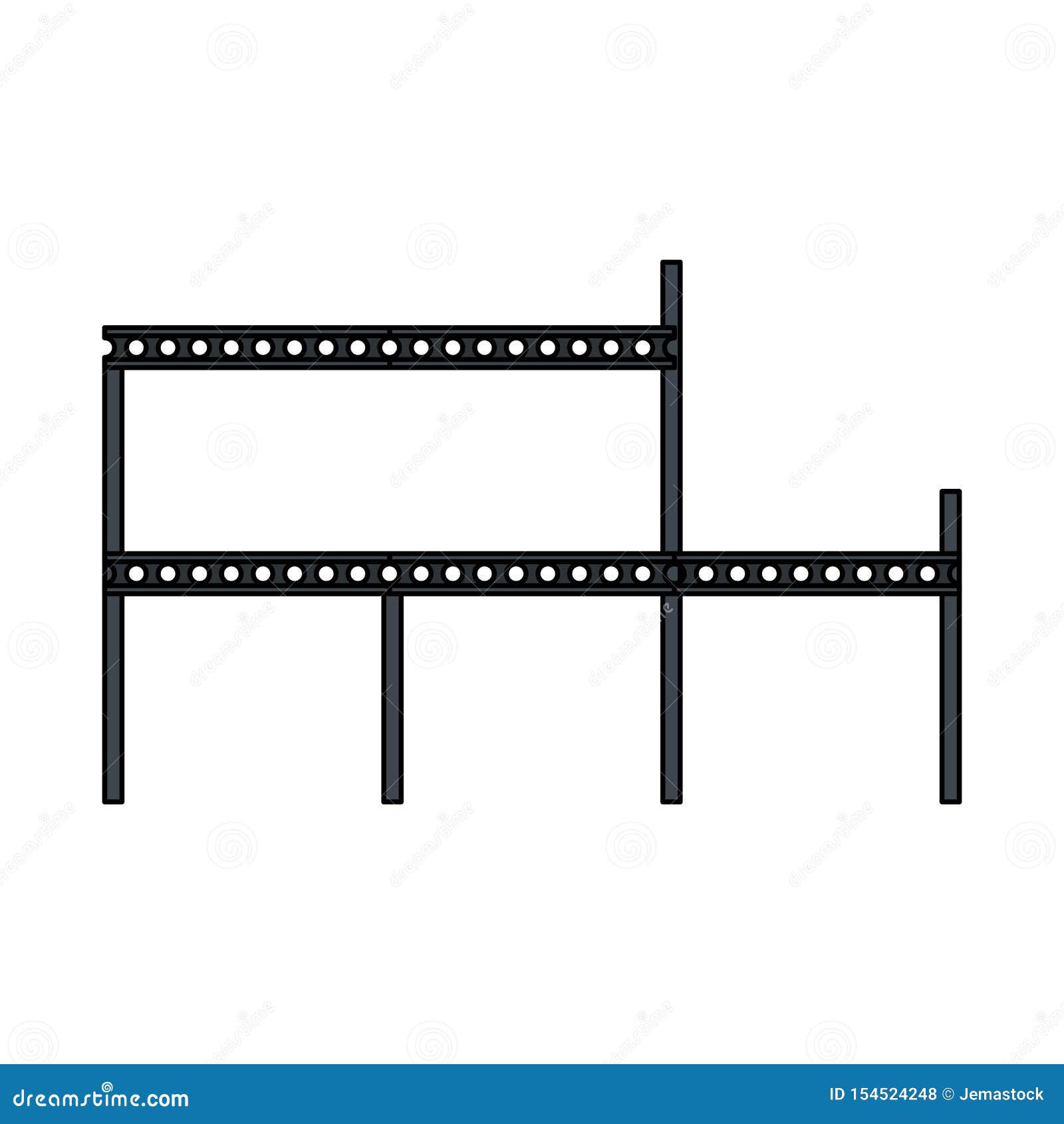 Construction Architectural Engineering Work Cartoon Stock Vector ...