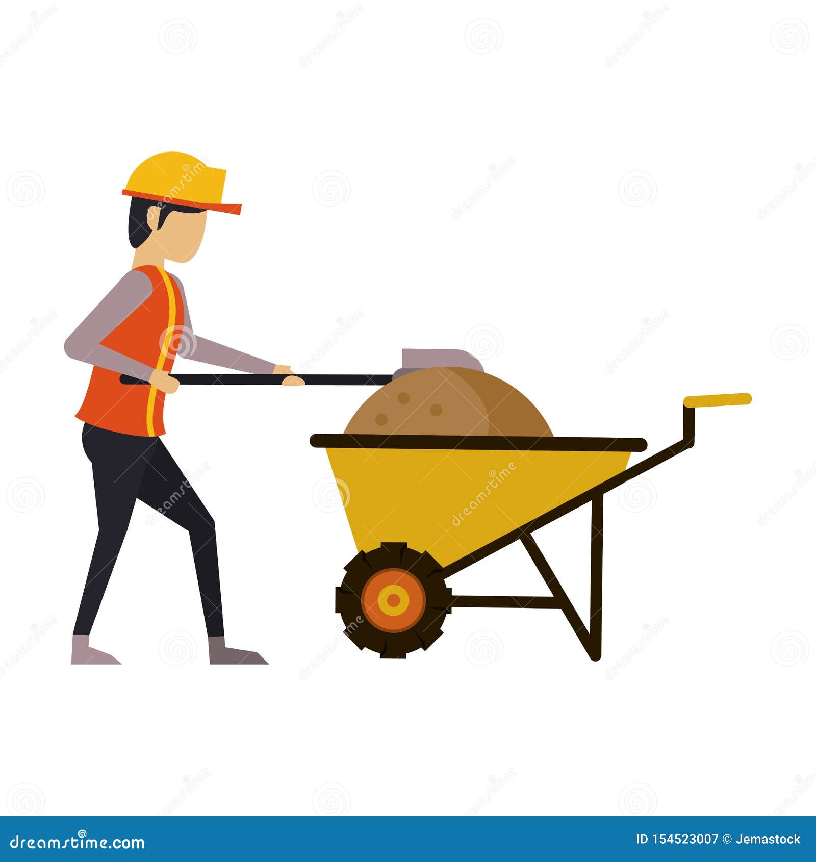 Construction Architectural Engineering Work Cartoon Stock Vector ...
