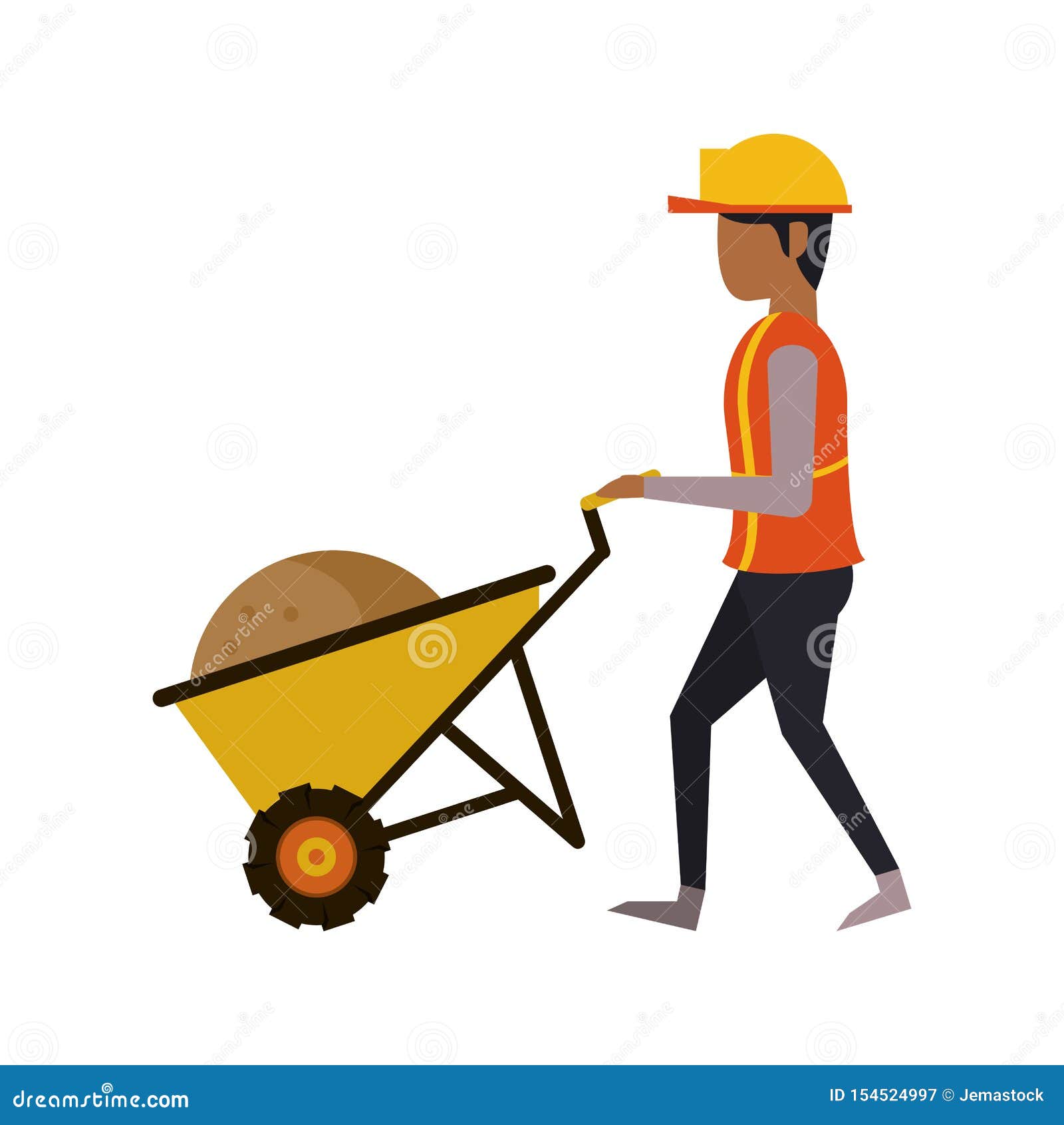 Construction Architectural Engineering Work Cartoon Stock Vector ...