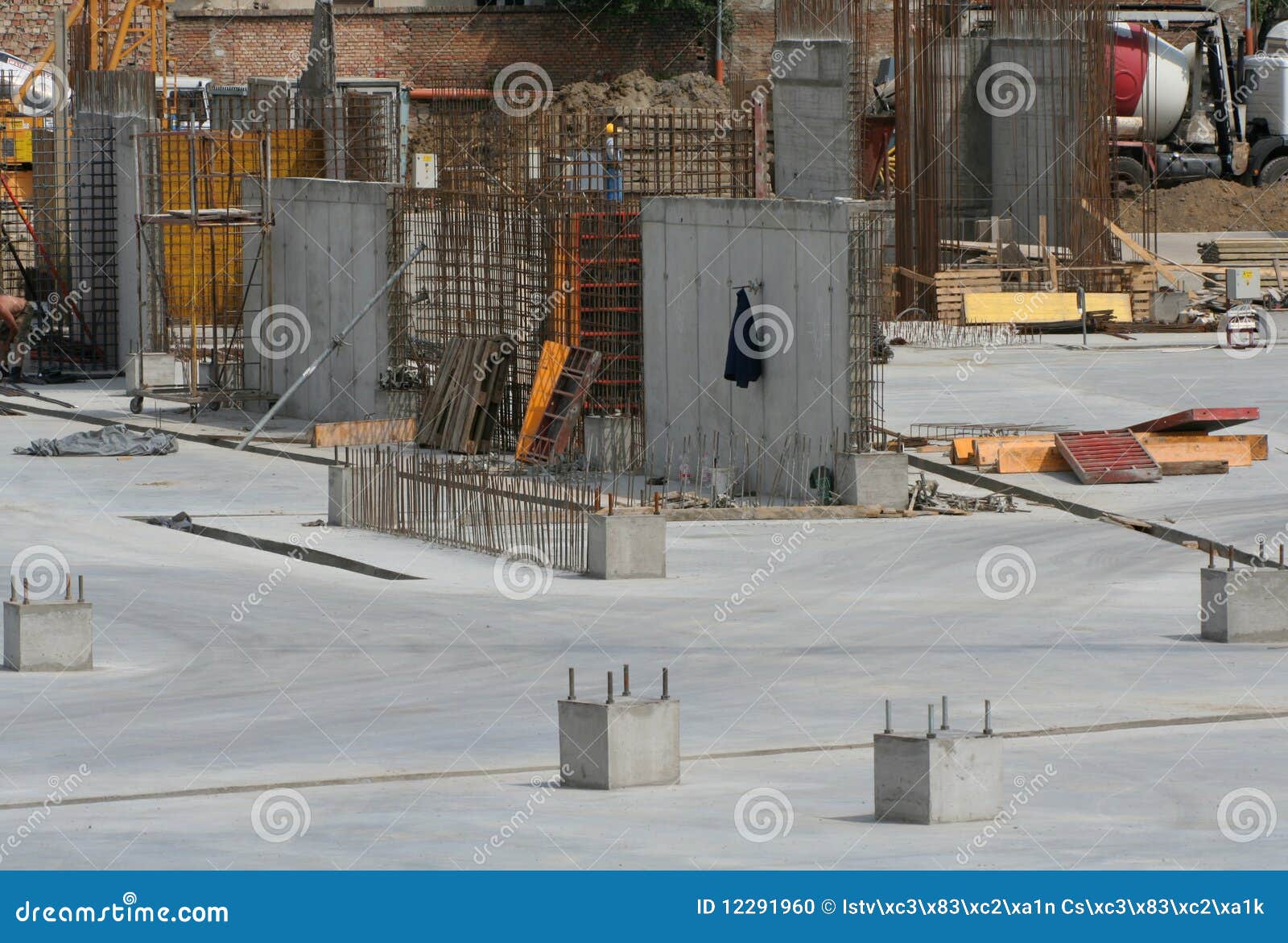 Construction area stock photo. Image of construction - 12291960