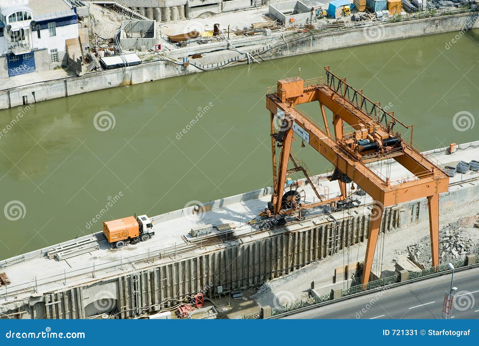 Construction area stock image. Image of development, building - 721331