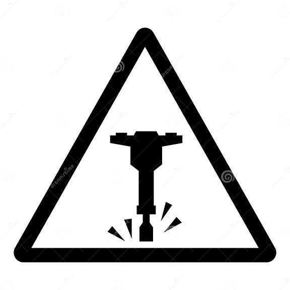 Construction Area Symbol Sign ,Vector Illustration, Isolate on White ...