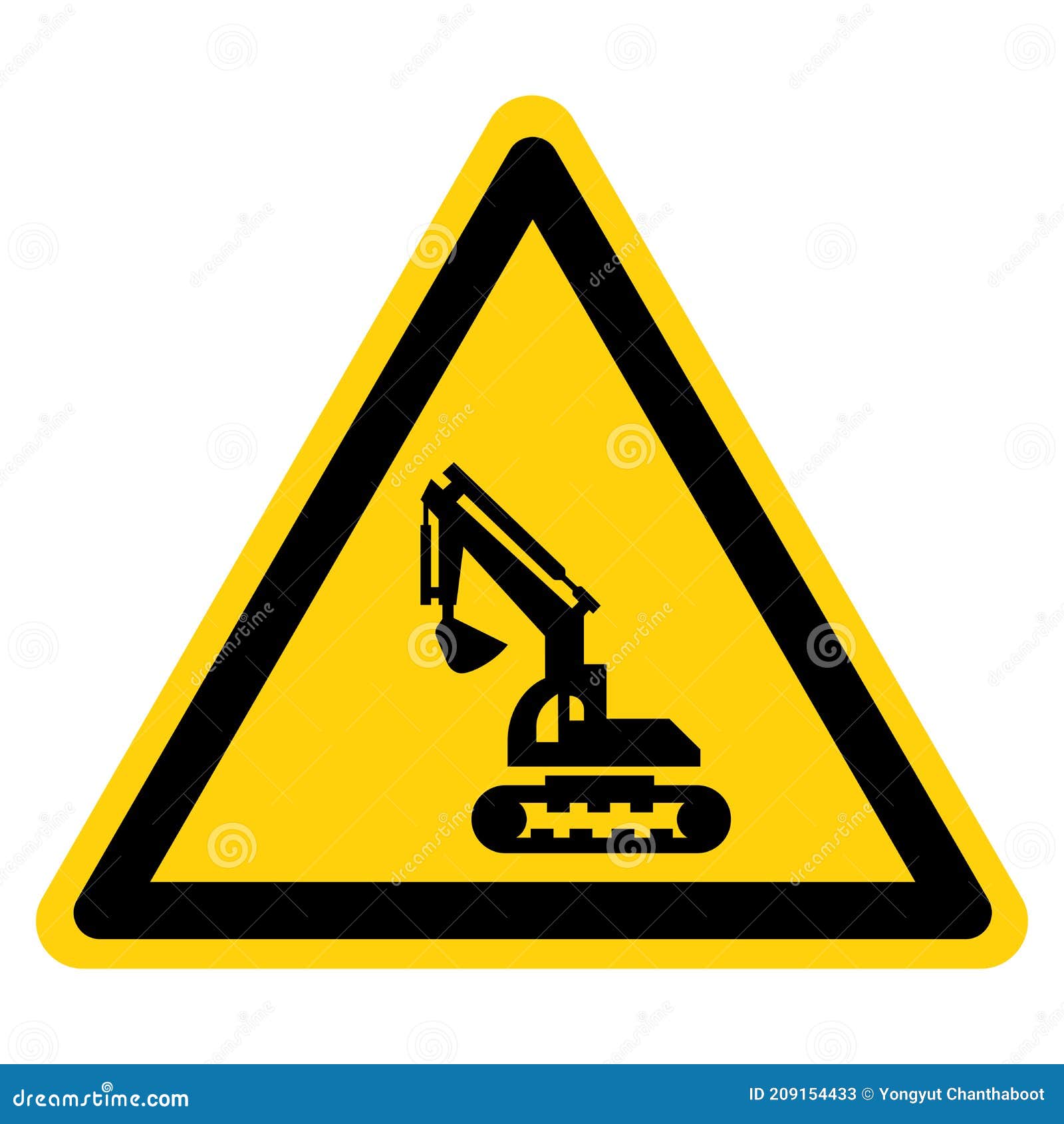 Construction Area Symbol Sign Vector Illustration Isolate on White ...