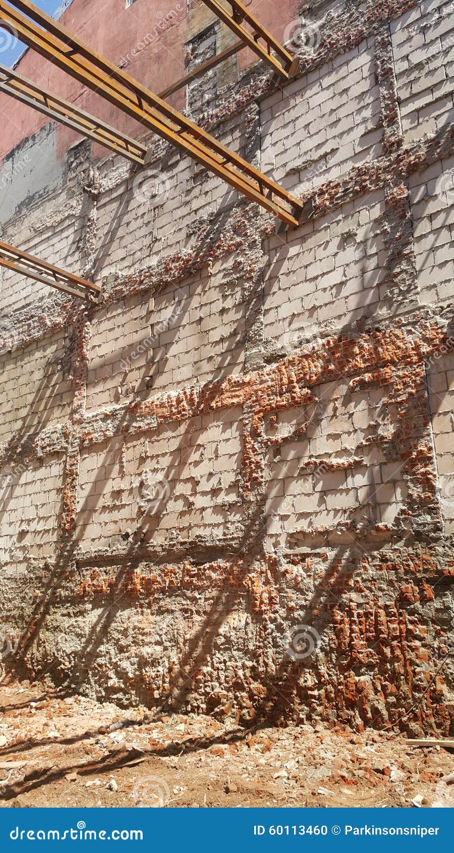 Construction Area Tape Cordoning Off Area Royalty-Free Stock Photo ...