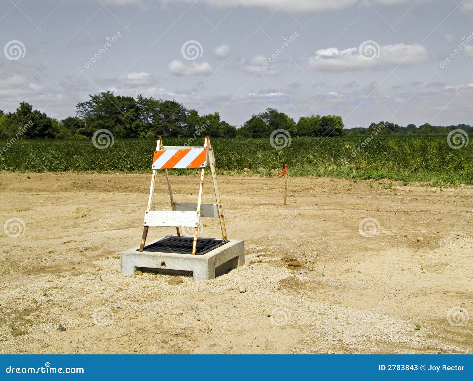 Construction Barrier stock image. Image of barrier, work - 2783843