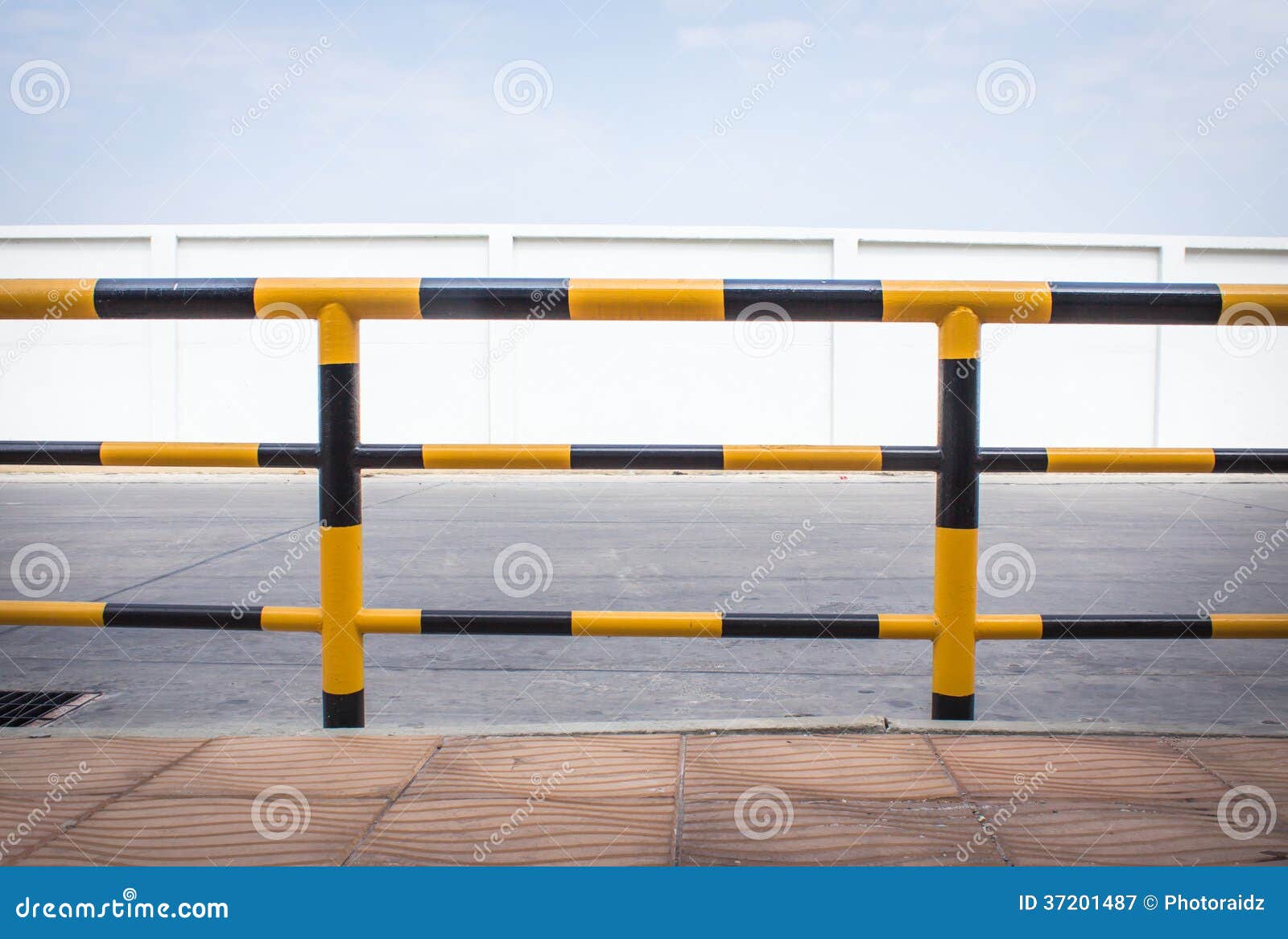 Construction barrier stock image. Image of object, industry - 37201487