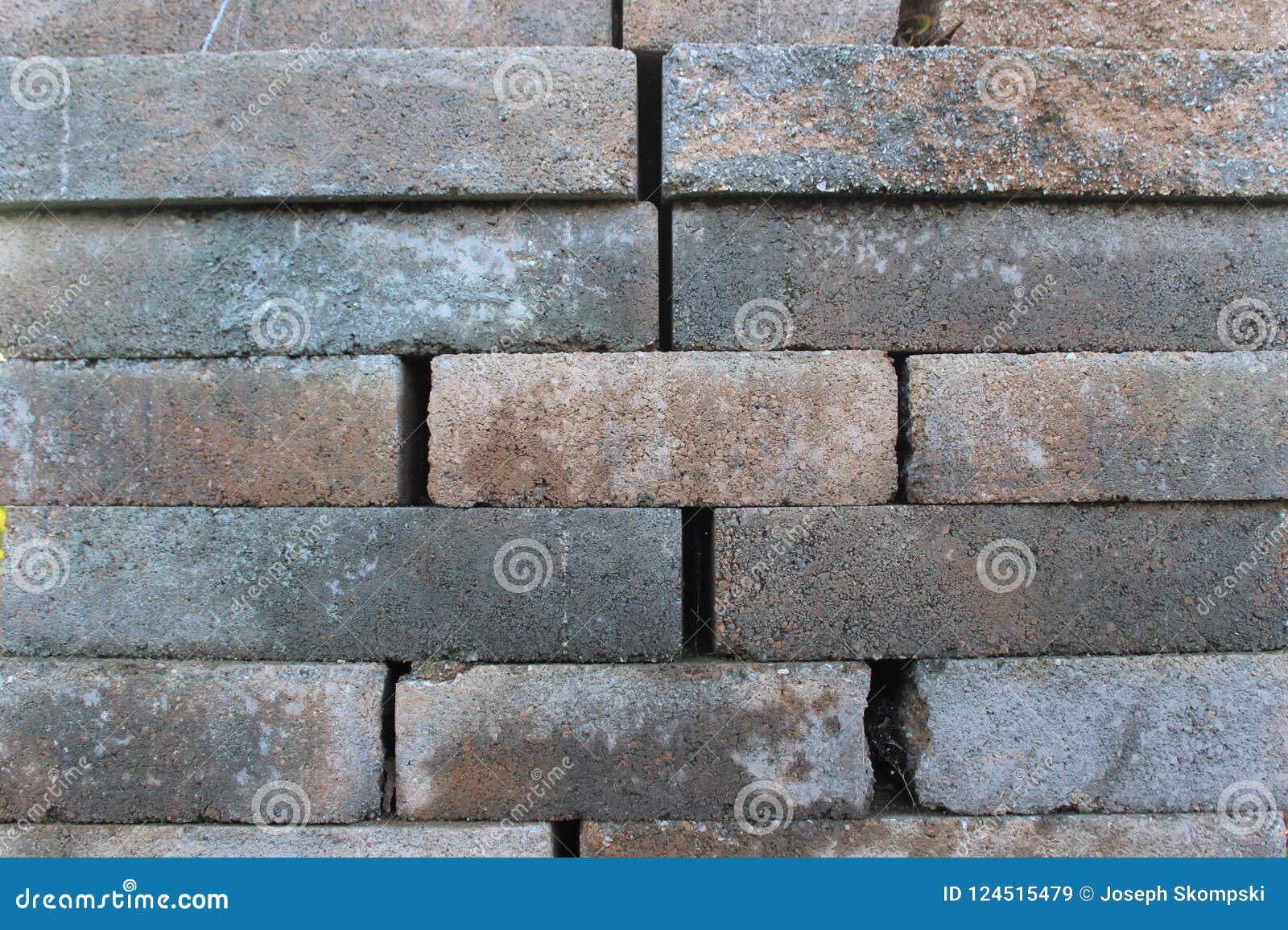 Construction Blocks Texture Stock Image - Image of stone, brown: 124515479