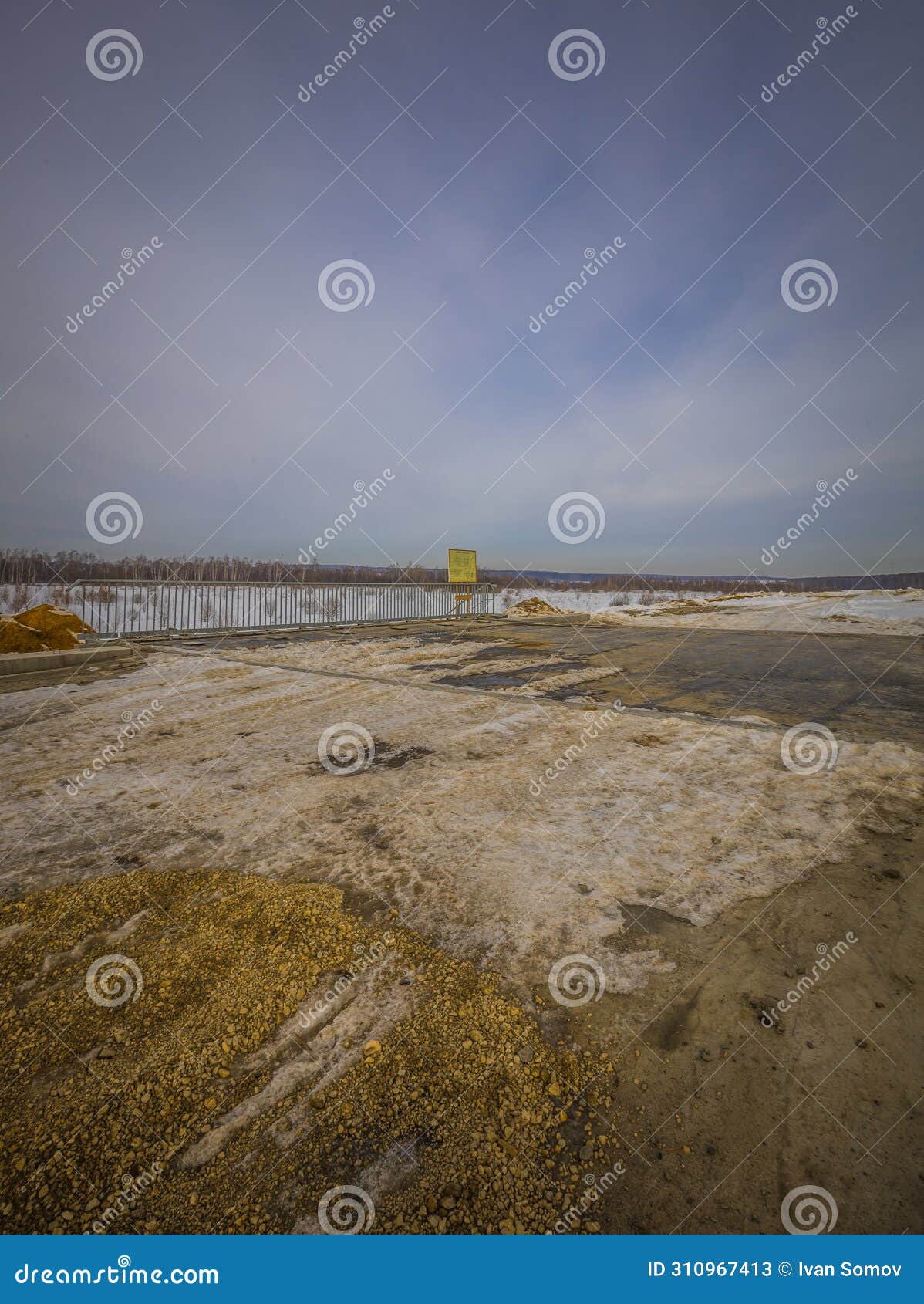 Construction of a Bridge on the M5 Motorway Stock Image - Image of ...