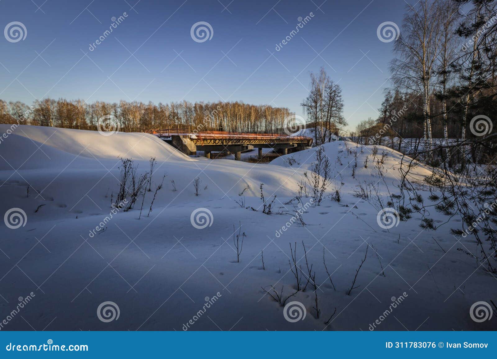 Construction of a Bridge on the M5 Motorway Stock Photo - Image of ...