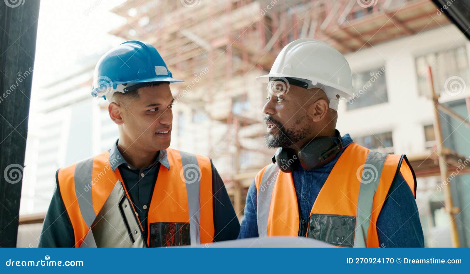 Construction, Builder and Talking for Blueprint, Planning and ...